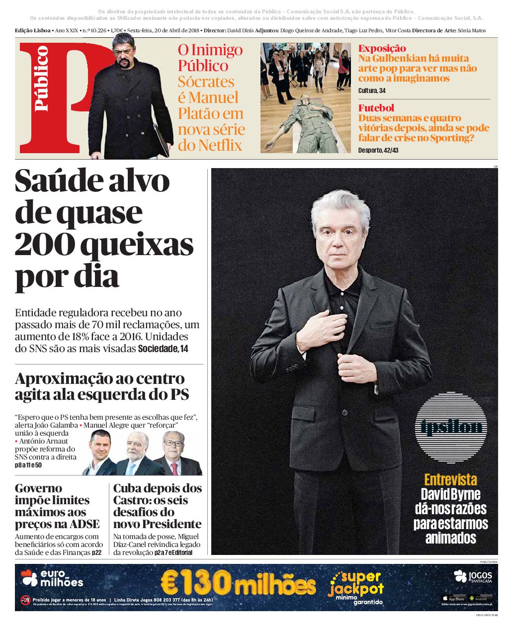 Edição Impressa | PÚBLICO