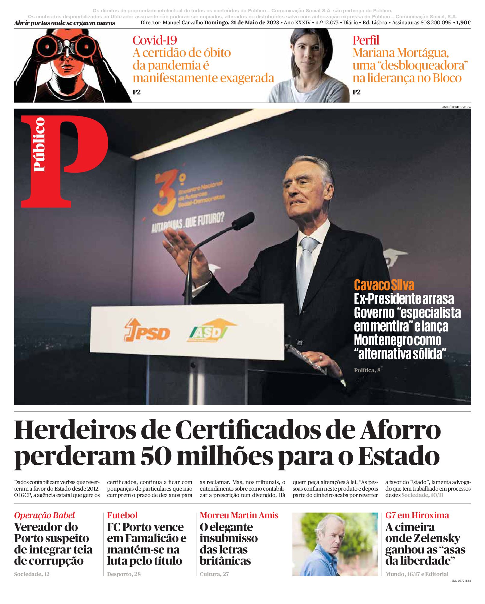 Edição Impressa | PÚBLICO