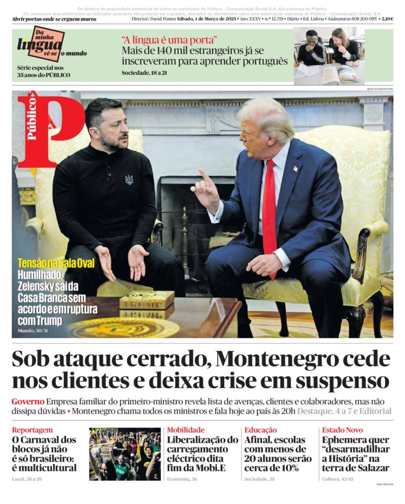 Presidenciais: qual é a pressa? | Editorial | PÚBLICO