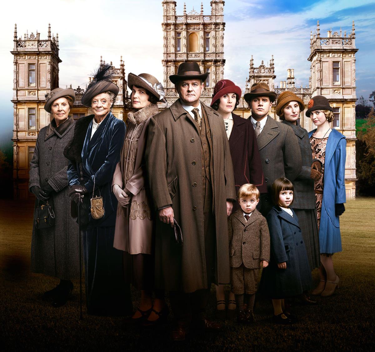 Foi vossa senhoria que pediu uma suíte em Downton Abbey?