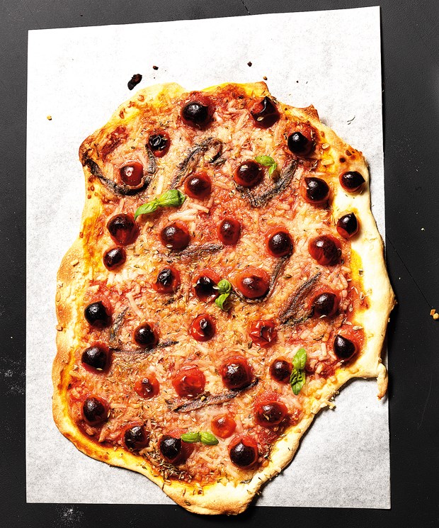 Pizza de Anchova - Life&Style