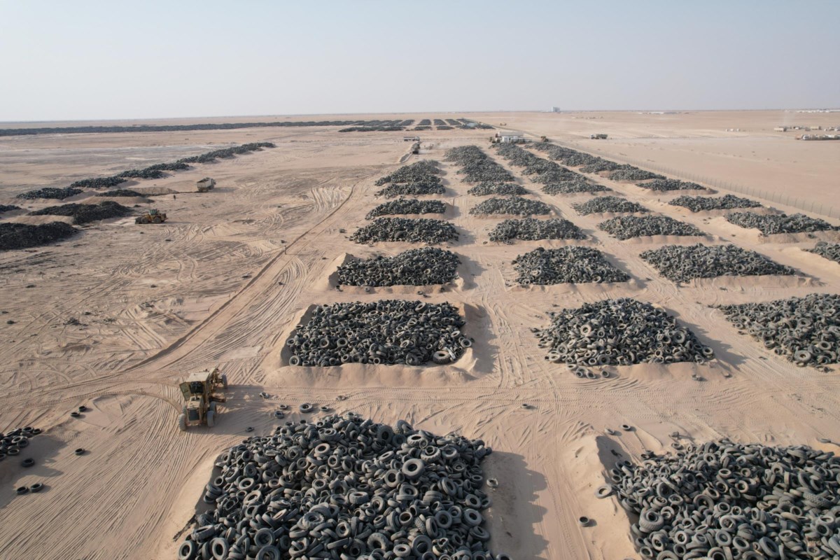 Kuwait vai transformar o maior “cemitério de pneus” do mundo numa ...